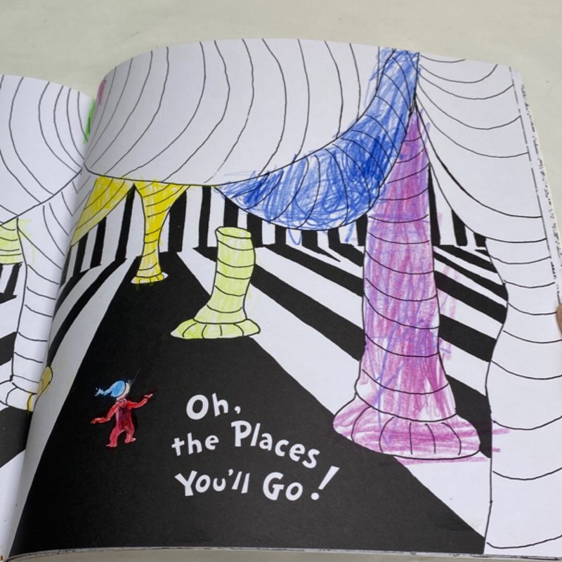 The Dr. Seuss Coloring Book by Seuss