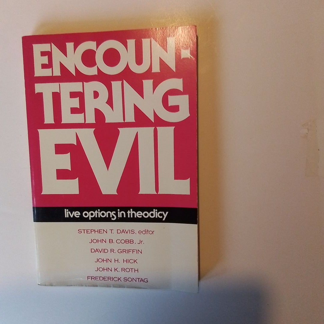 Encountering Evil by Stephen T. Davis, Paperback | Pangobooks