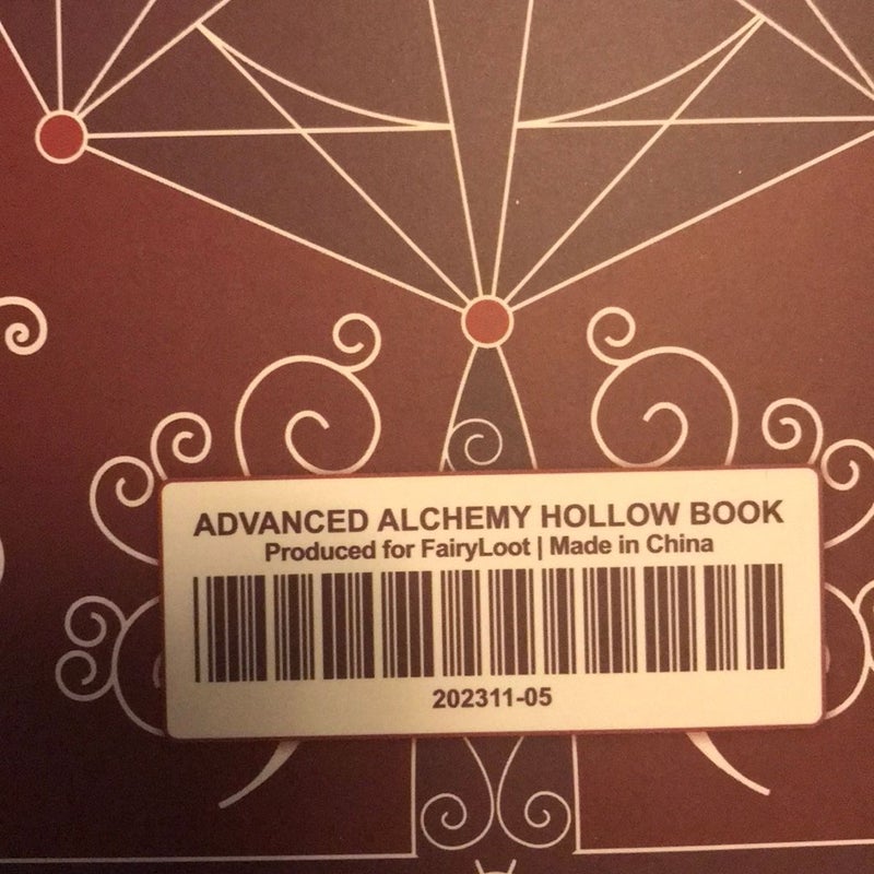 The Book of Fate and Advanced Alchemy *Fairyloot* exclusive hollow books with *Owlcrate* pin by ...