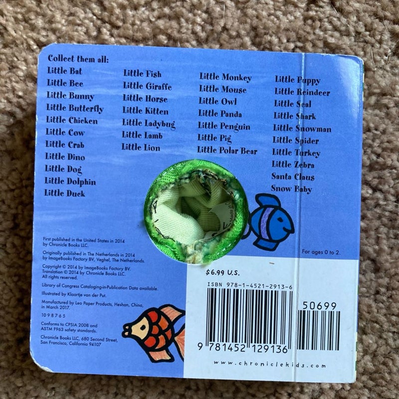 Little Sea Turtle: Finger Puppet Book by Chronicle Books, ImageBooks