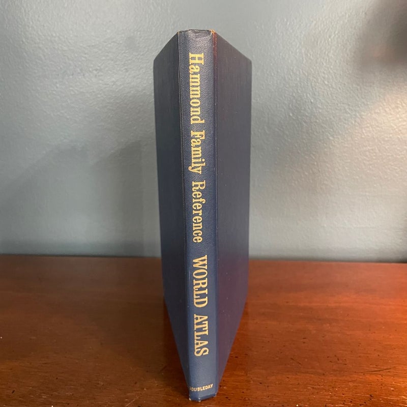 Hammond Family Reference World Atlas by Doubleday Inc; Hammond Inc ...