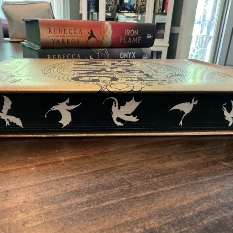 Fourth Wing by Rebecca Yarros, First Edition, First Print, Sprayed ...