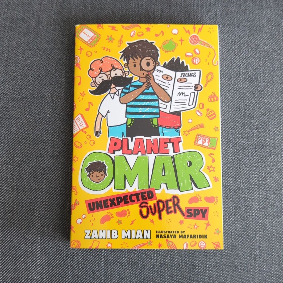 Planet Omar: Unexpected Super Spy by Zanib Mian
