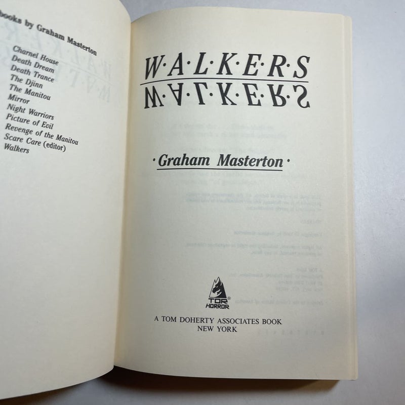 Walkers by Graham Masterton , Hardcover | Pangobooks