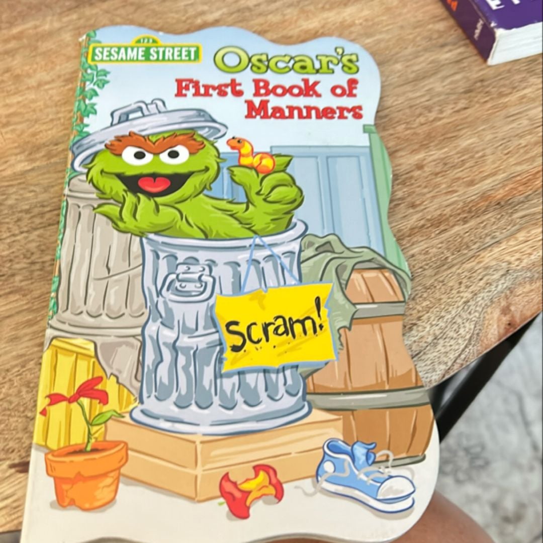 Oscar’s first book of manners by Sesame Street, Hardcover | Pangobooks