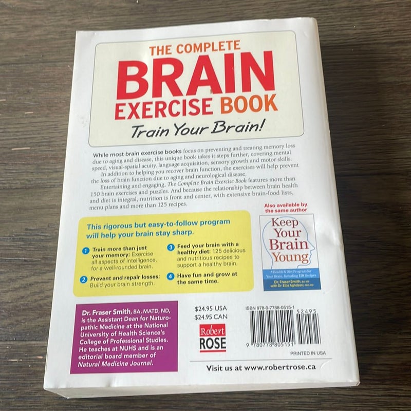 The Complete Brain Exercise Book by Fraser Smith, Paperback | Pangobooks
