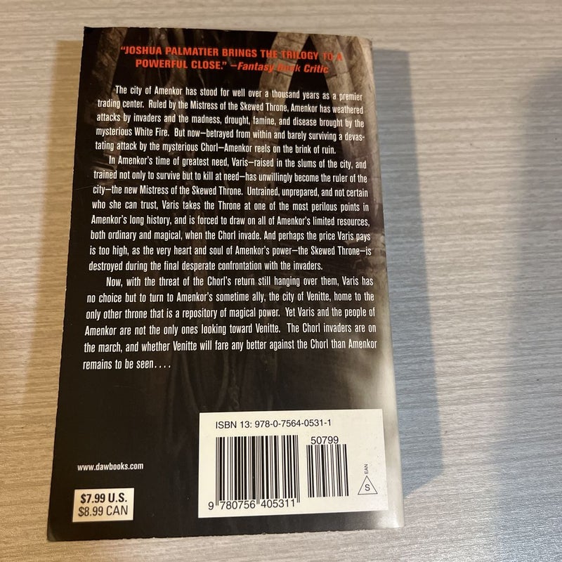 The Vacant Throne by Joshua Palmatier