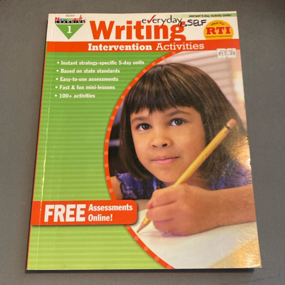 Everyday Writing Intervention Activities Grade 1 by Catherine Goodridge