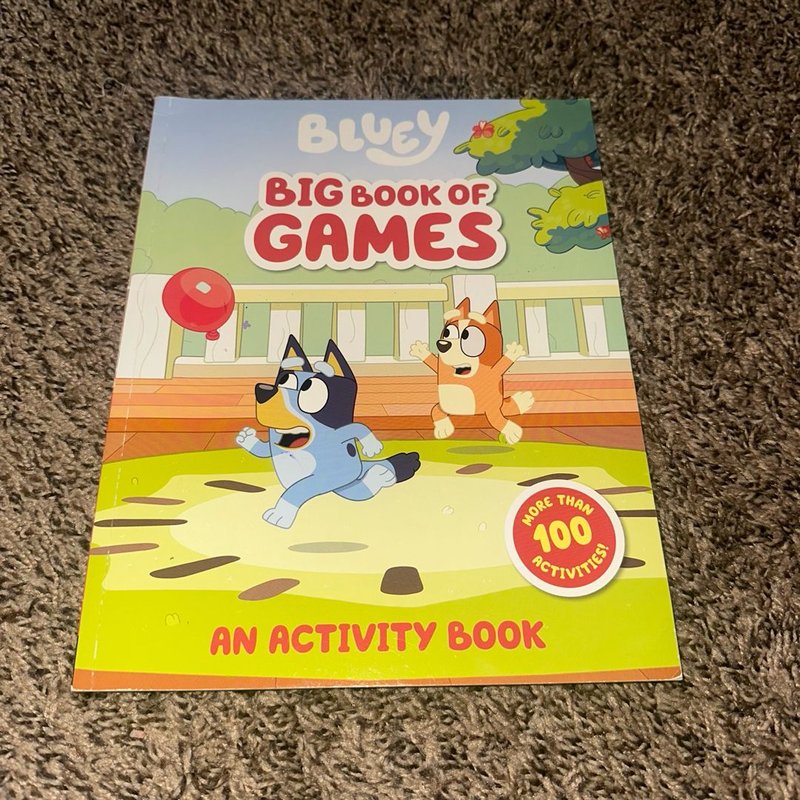 Bluey: Big Book of Games by Penguin Young Readers Licenses