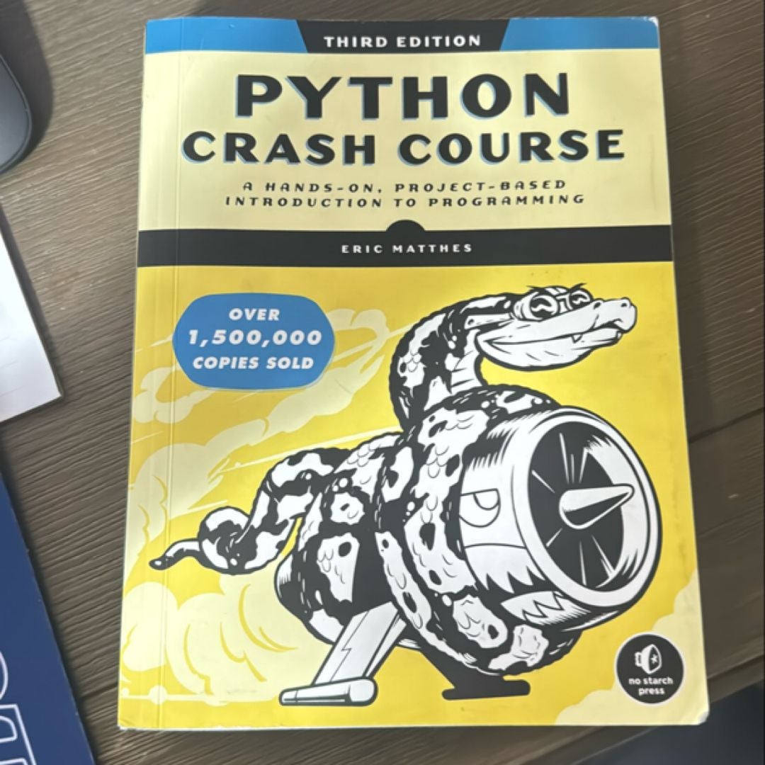 Python Crash Course, 3rd Edition by Eric Matthes