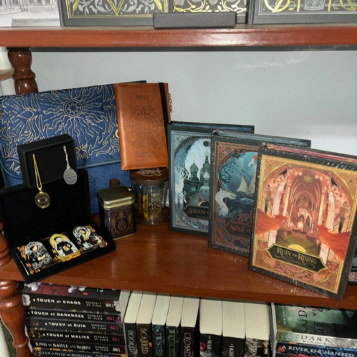Owlcrate Shadow and Bone book box and goodies by leigh bardugo ...
