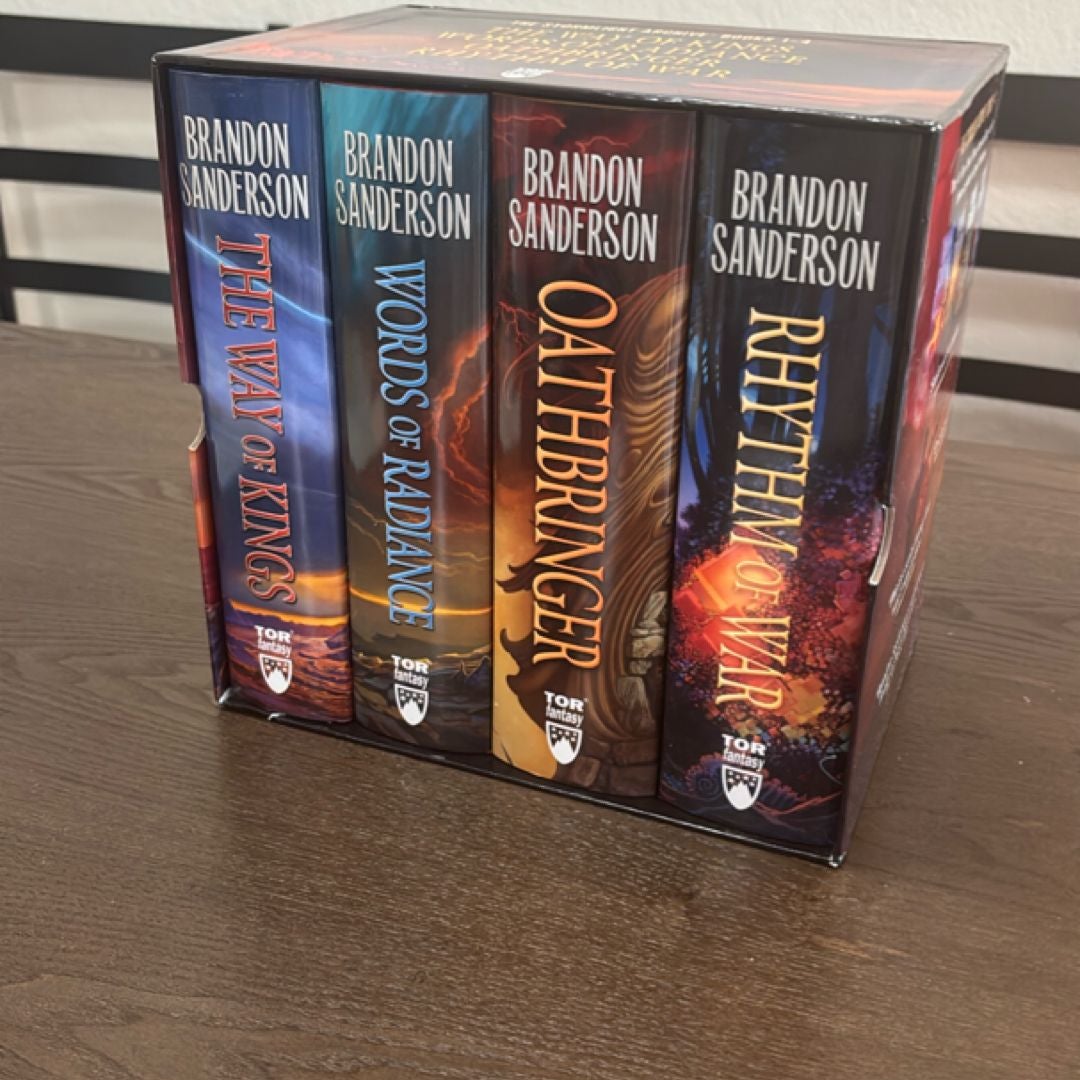 Stormlight Archives HC Box Set 1-4 by Brandon Sanderson