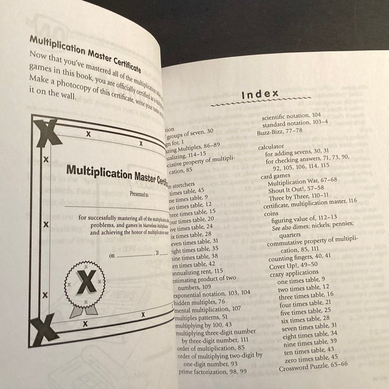 Marvelous Multiplication by Lynette Long