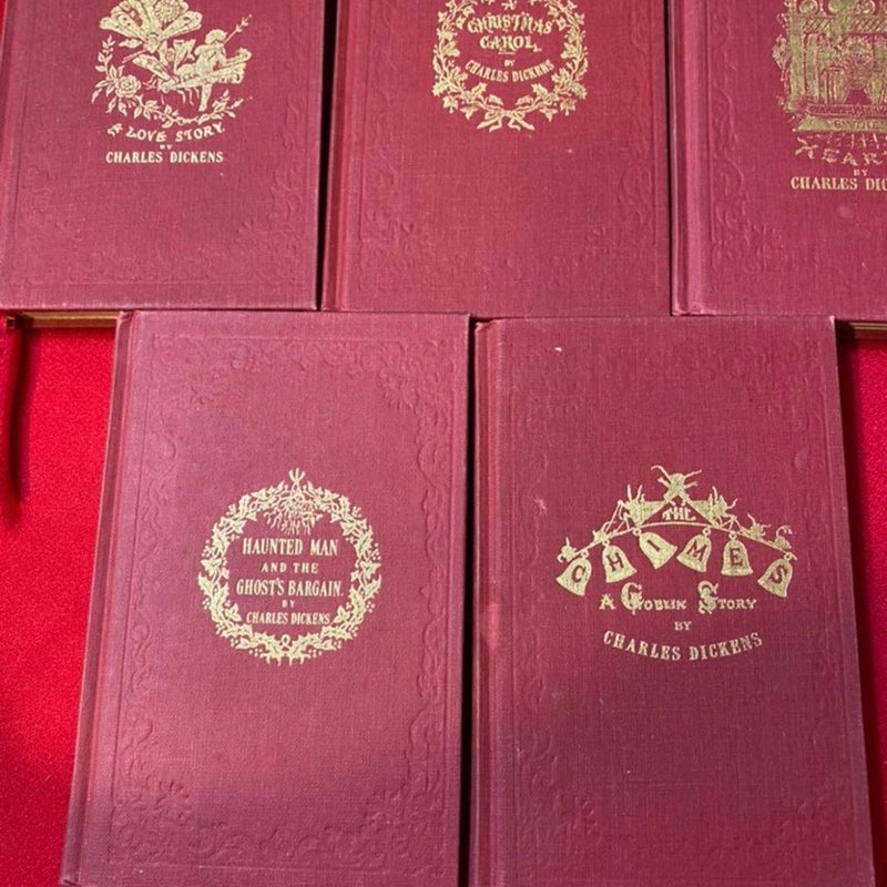 Charles Dickens 5-Volume Christmas Collector's Edition Time-Life Books ...