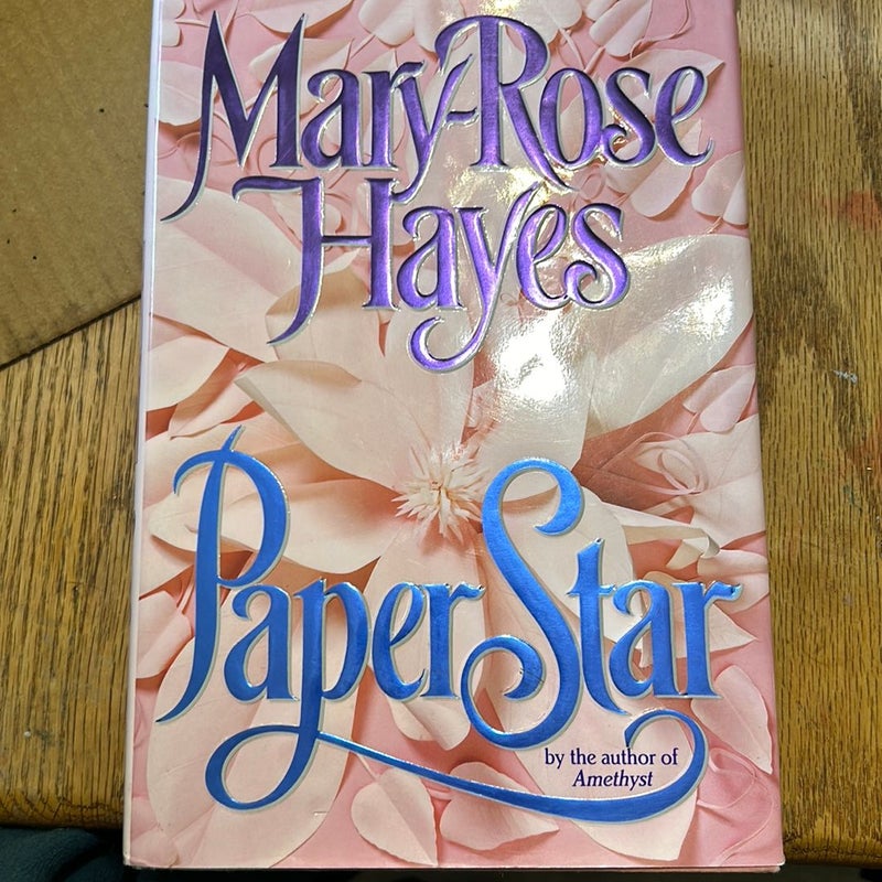 Paper Star by Mary-Rose Hayes