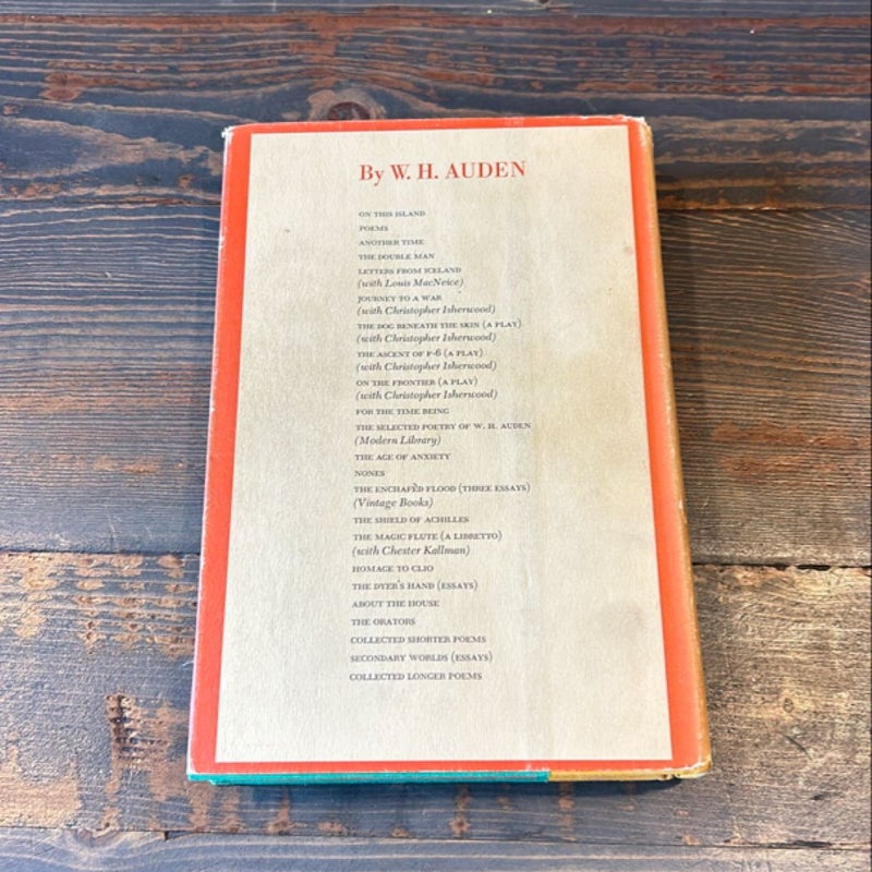 Collected Longer Poems (first edition) by W.H. Auden, Hardcover ...