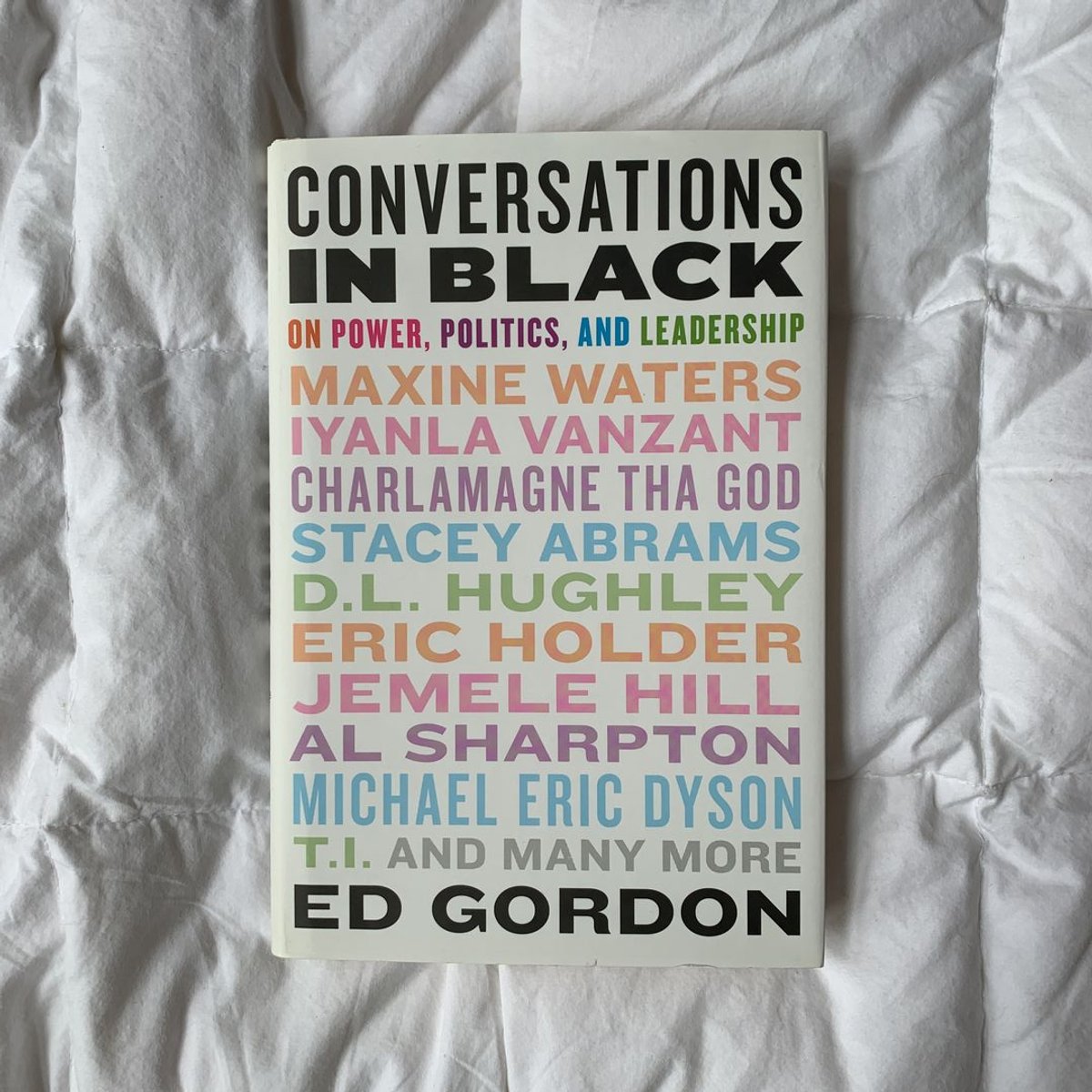 Conversations in Black by Ed Gordon, Hardcover | Pangobooks