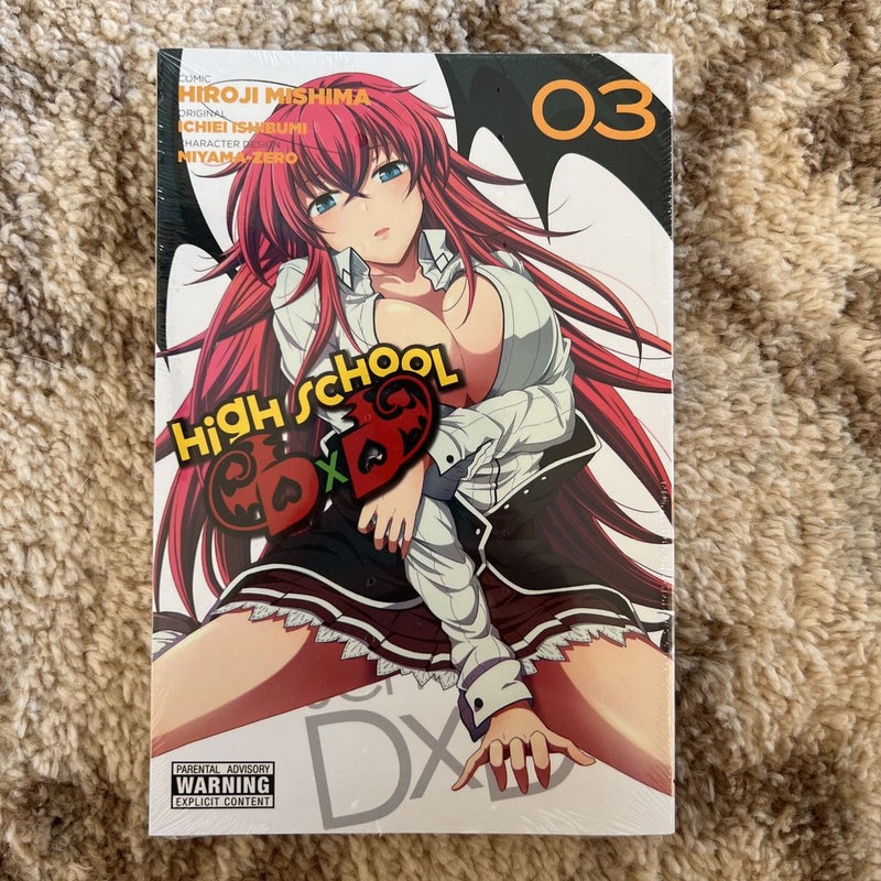 High School DxD, Vol. 3 by Miyama-Zero, Hiroji Mishima, Ichiei Ishibumi