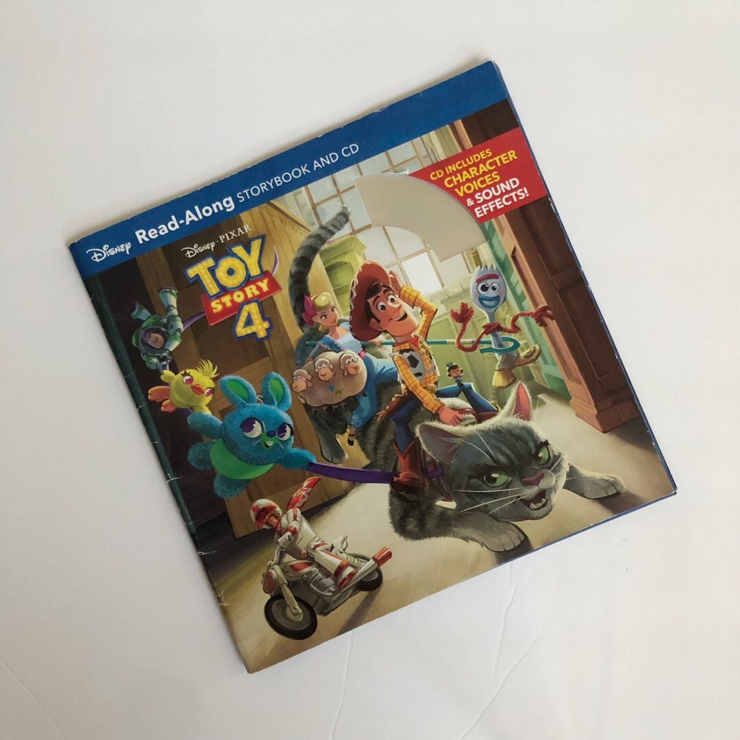 Toy Story 4 Read-Along Storybook and CD by Disney Books