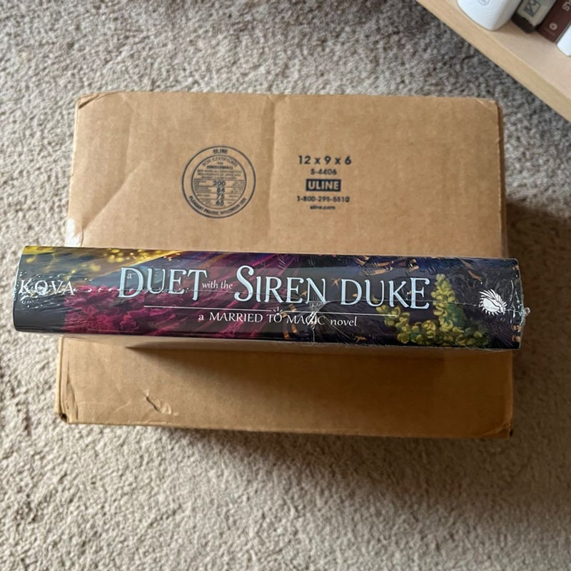 SIGNED Fae Crate Exclusive - Duet with the Siren Duke by Elise Kova by ...