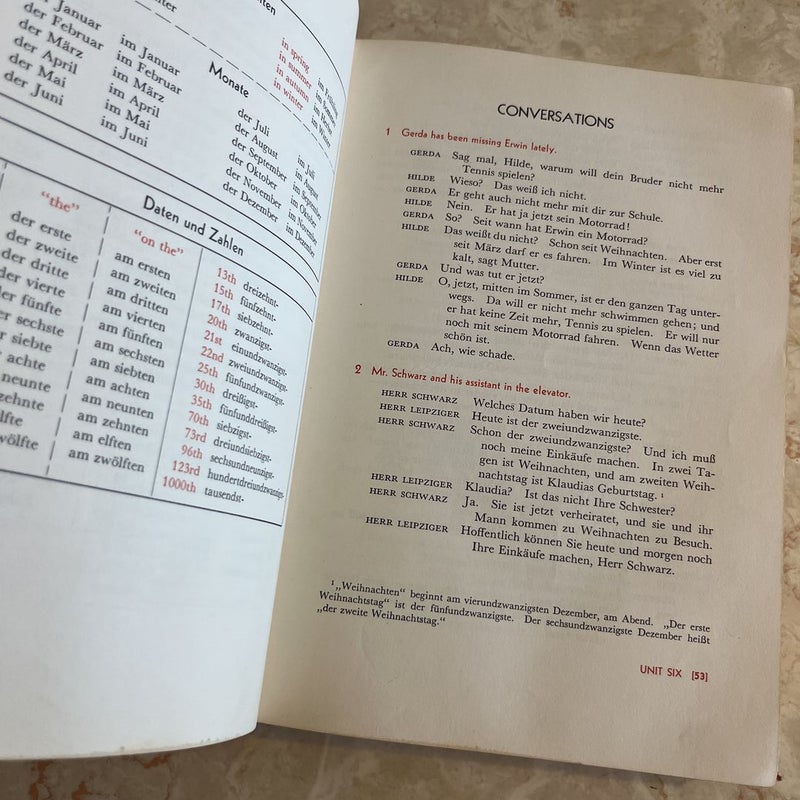 Deutsch: Verstehen and Sprechen (German language textbook)