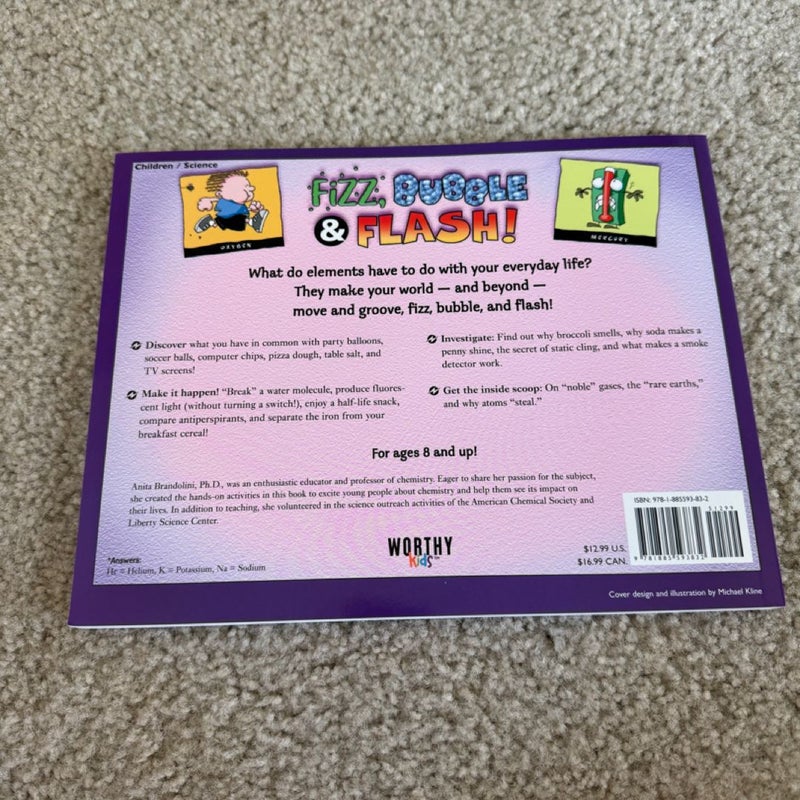 Fizz, Bubble, and Flash by Anita Brandolini