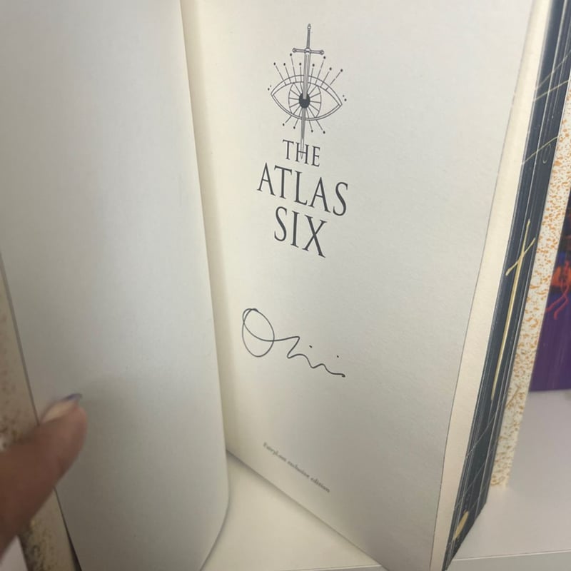 The Atlas Six {Fairyloot Signed Edition} by Olivie Blake , Hardcover ...