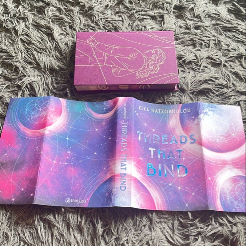 Threads That Bind *Fairyloot Edition* by Kika Hatzopoulou, Hardcover ...