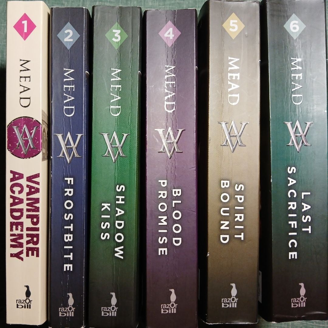 Vampire Academy Series – Complete Set (Books 1–6) by Richelle Mead ...