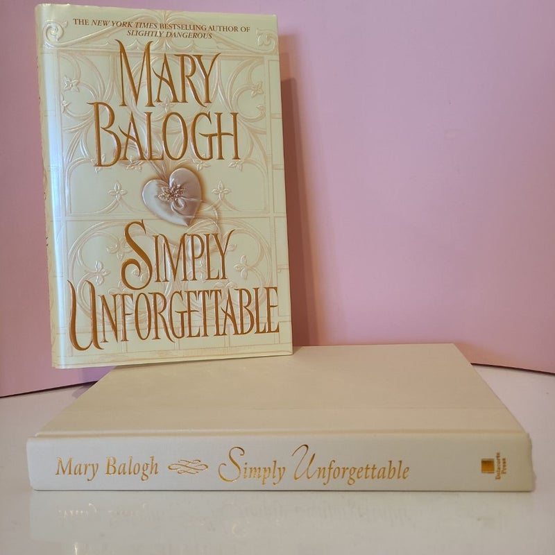 Simply Unforgettable by Mary Balogh
