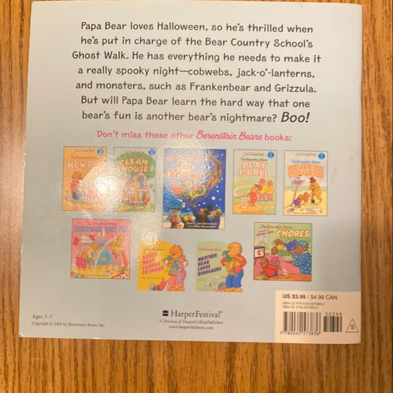 The Berenstain Bears Go on a Ghost Walk by Stan Berenstain