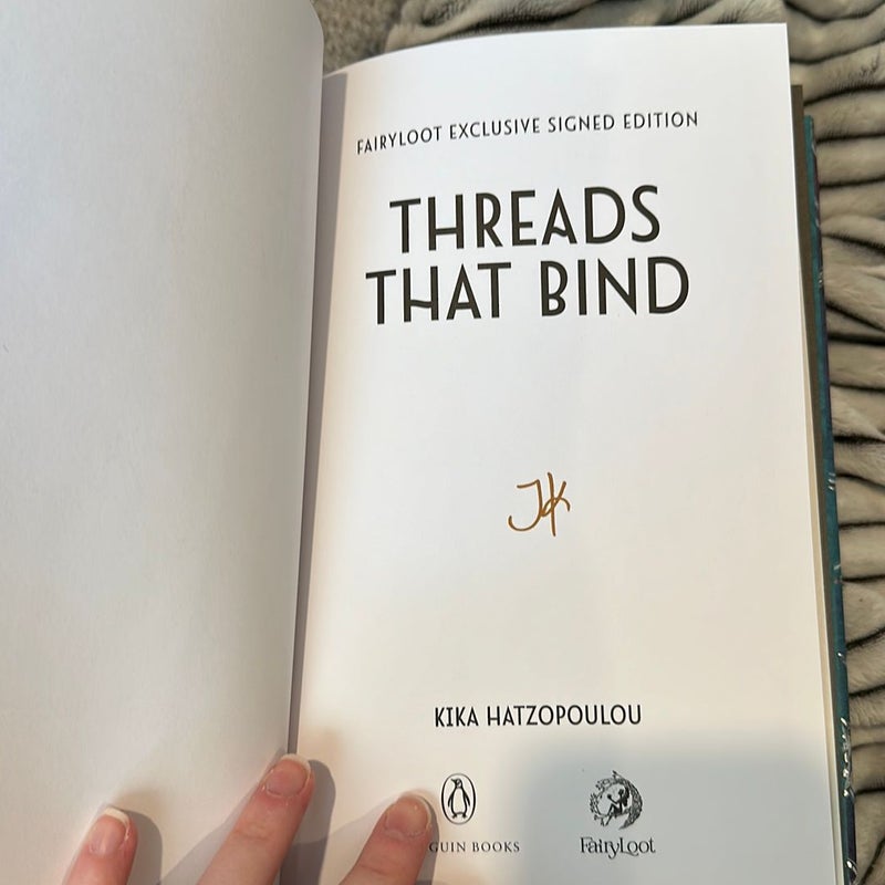 Threads That Bind by Kika Hatzopoulou, Hardcover | Pangobooks