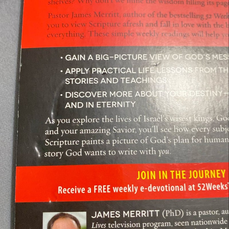 52 Weeks Through the Bible by James Merritt