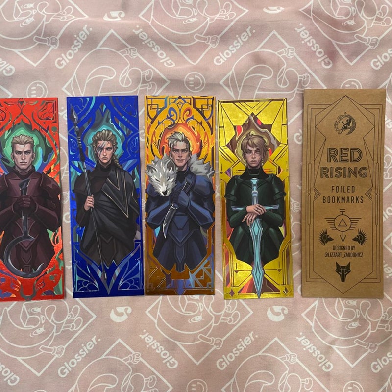 FAIRYLOOT EXCLUSIVE Red Rising Bookmarks by fairyloot, Paperback ...