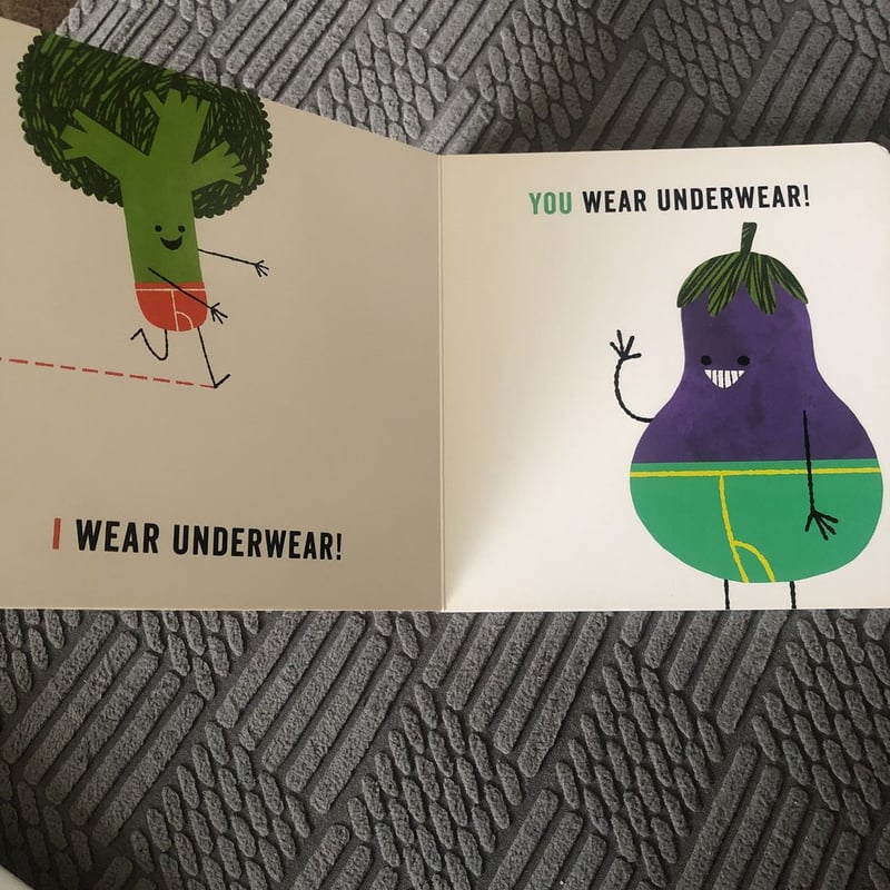 Vegetables in Underwear by Jared Chapman
