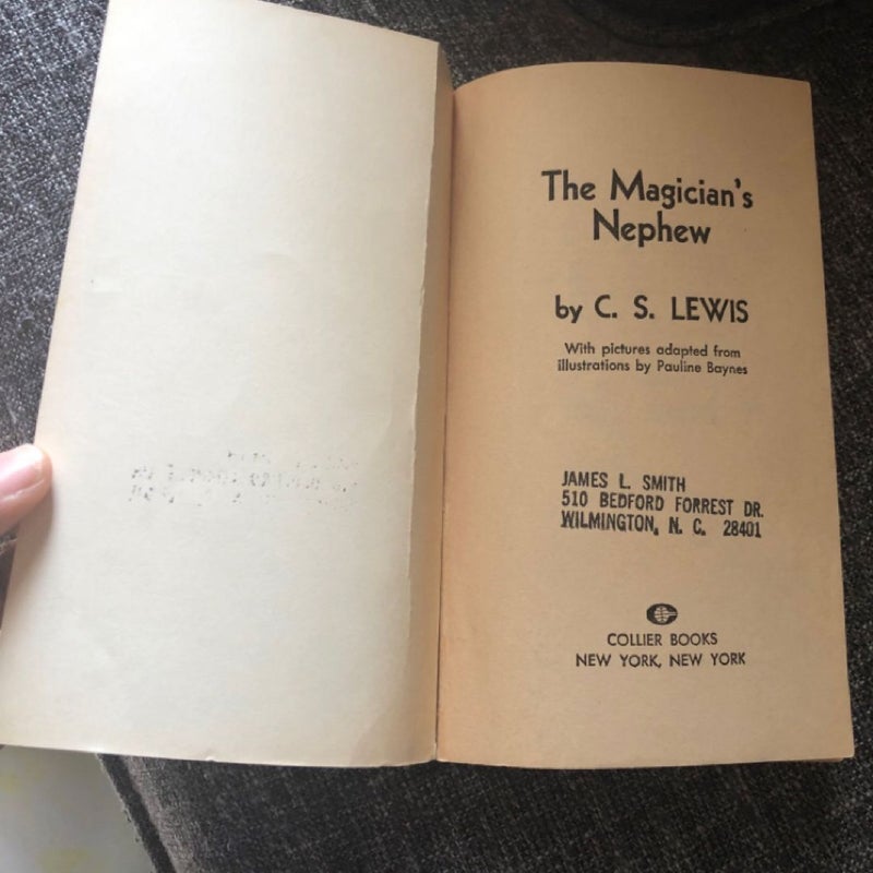 The Magician’s Nephew by C.S. Lewis, Paperback | Pangobooks