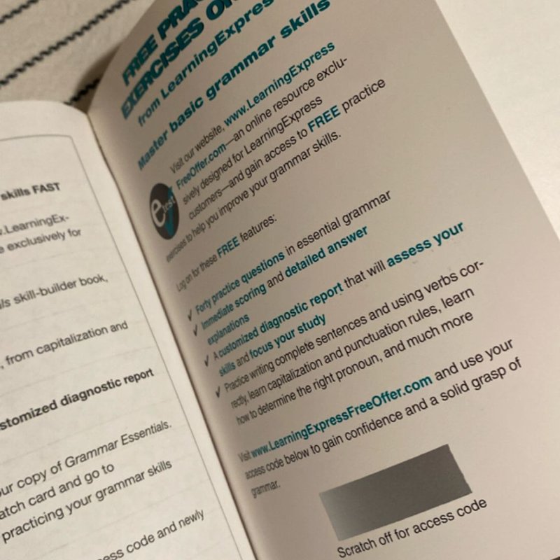 Grammar Essentials by LearningExpress Staff