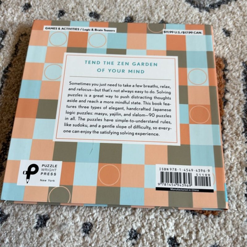 The Peaceful Mind Book of Japanese Logic Puzzles by Nikoli