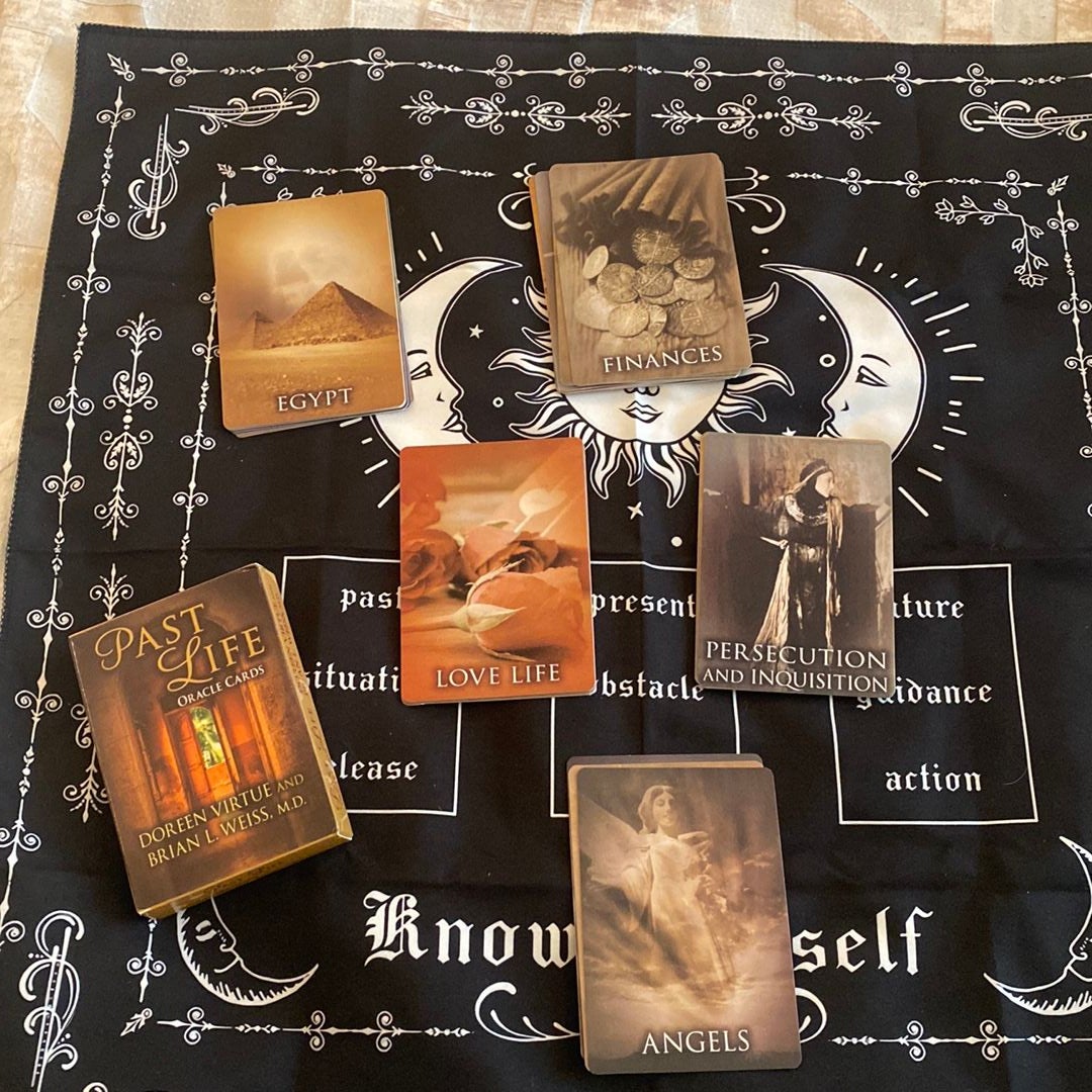 Past life Oracle Cards by Doreen Virtue , Paperback | Pangobooks