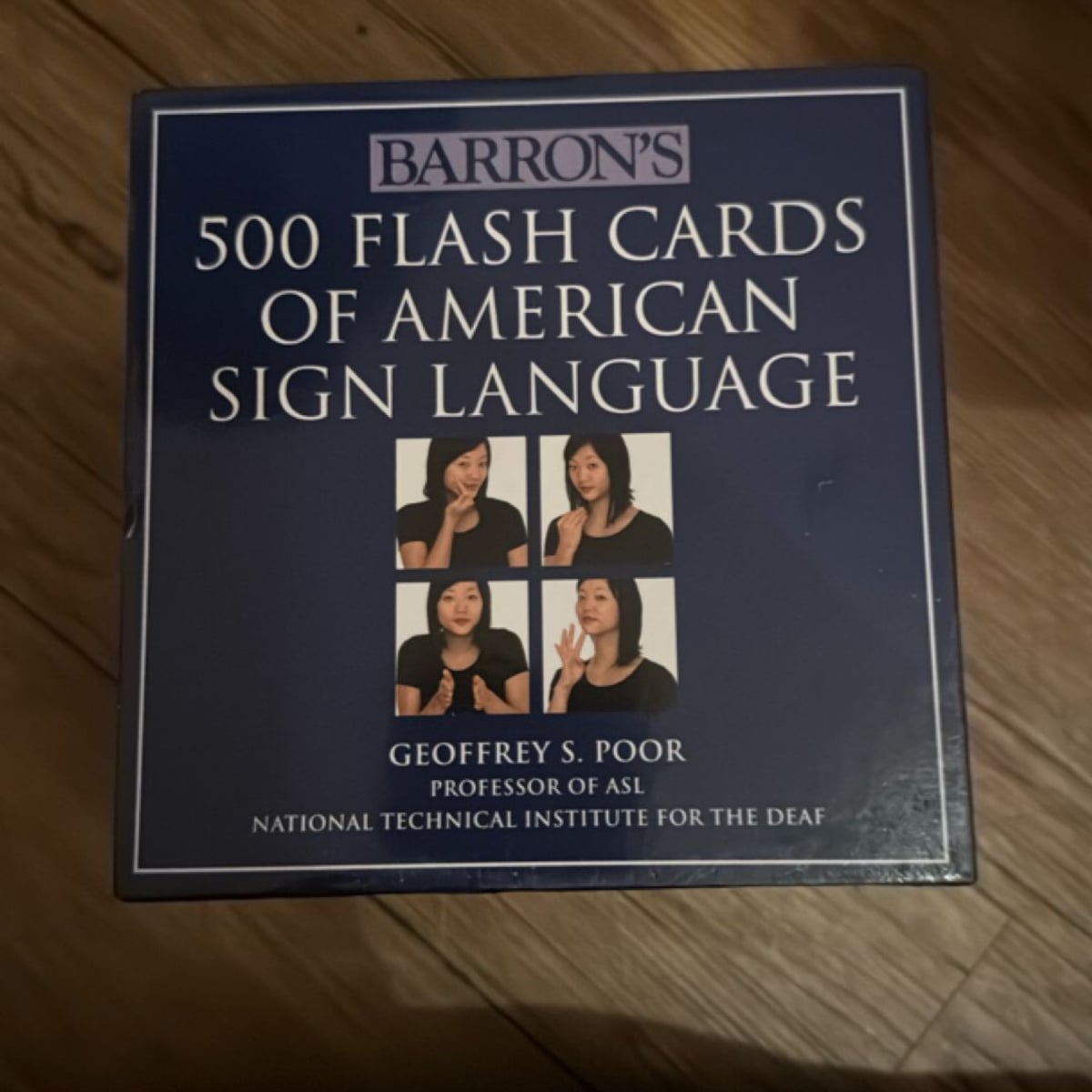 500 Flash Cards of American Sign Language by Geoffrey S. Poor