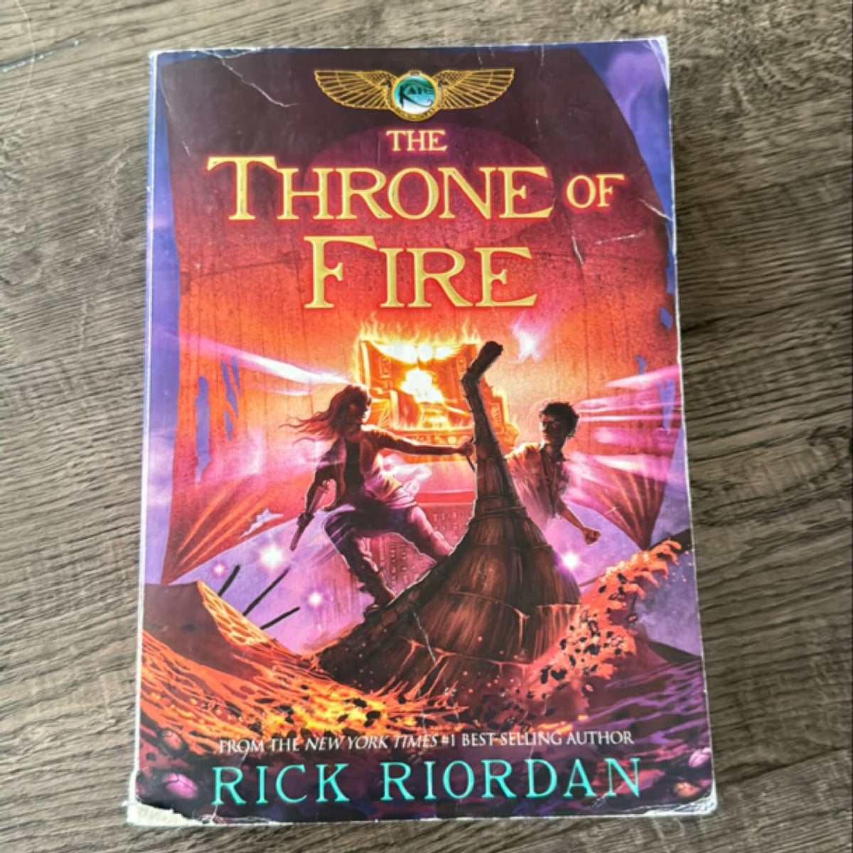 The Throne of Fire by Rick Riordan, Paperback | Pangobooks