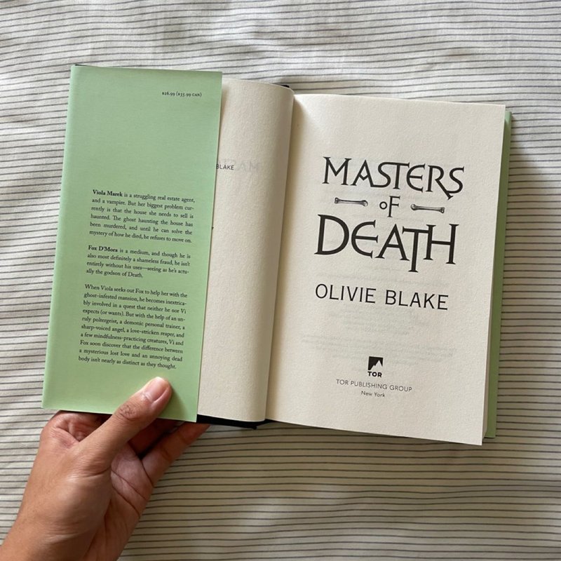 Masters of Death by Olivie Blake, Hardcover | Pangobooks