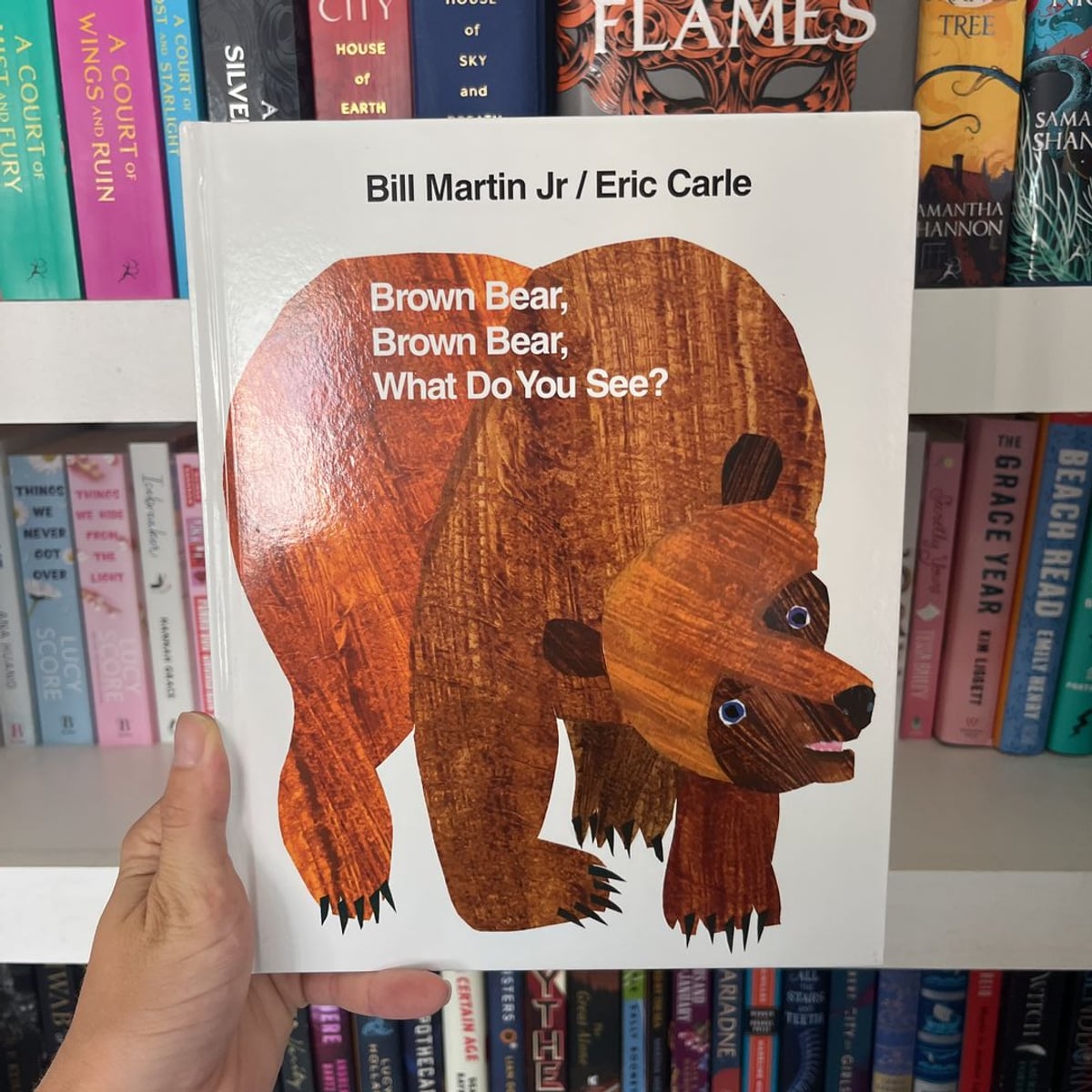 brown bear brown bear what do you see? by eric carle, Hardcover ...