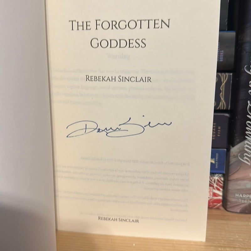 The Forgotten Goddess by Rebekah Sinclair, Paperback | Pangobooks
