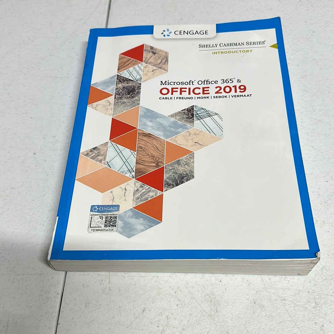 Shelly Cashman Series Microsoft Office 365 and Office 2019 Introductory ...