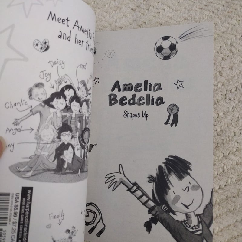 Amelia Bedelia Chapter Book #5: Amelia Bedelia Shapes Up by Herman Parish