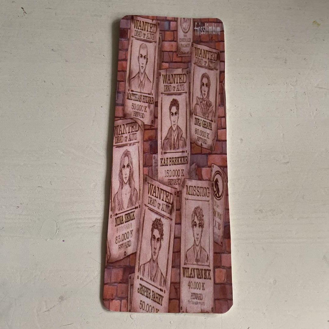 Six of crows Bookmark by Leigh Bardugo, Paperback | Pangobooks