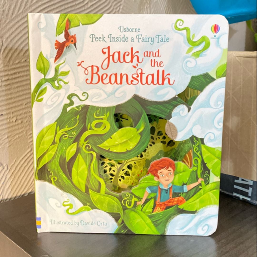 Peek Inside a Fairy Tale Jack and the Beanstalk by Anna Milbourne