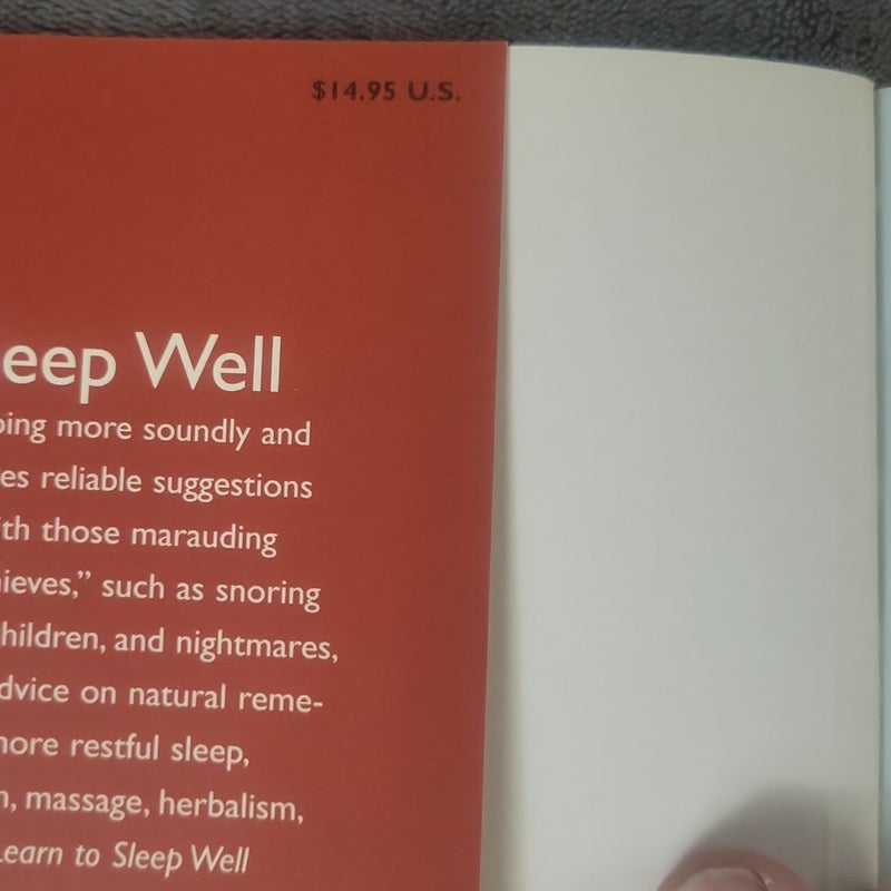 Learn to Sleep Well by Chris Idzikowski, Paperback | Pangobooks