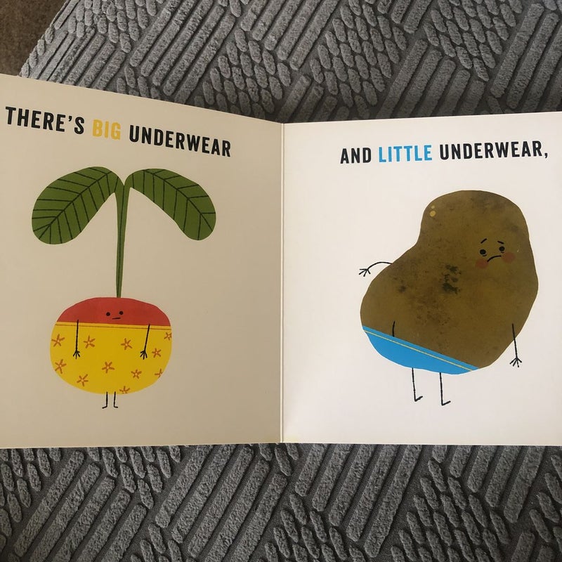 Vegetables in Underwear by Jared Chapman